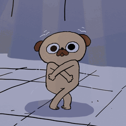Dancing Pug Dog Anime GIF | GIFDB.com