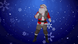 Dancing Santa Claus Sexy Girl GIF | GIFDB.com