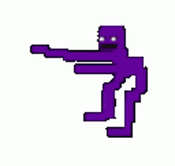 Dancing Violet Freddy Fazbear GIF | GIFDB.com