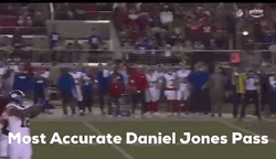 Daniel Jones Accurate Pass GIF | GIFDB.com