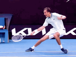 Daniil Medvedev Slipping GIF | GIFDB.com