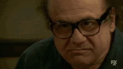 Danny Devito Piercing Look GIF | GIFDB.com