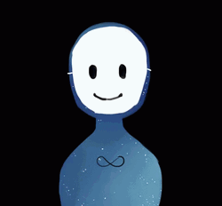 Dark Sad Infinity Heart Smile GIF | GIFDB.com