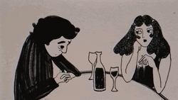 Date Couple Animation GIF | GIFDB.com