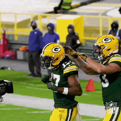 Davante Adams Nfl Chest Bump GIF | GIFDB.com