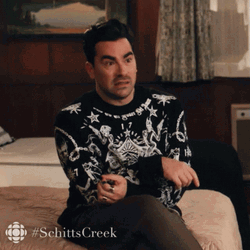 David Rose No Idea GIF | GIFDB.com