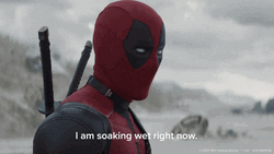 Deadpool Dance And Soaking Wet Right Now GIF | GIFDB.com