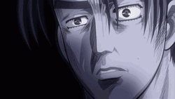 Defeated Takumi Fujiwara Sad Eyes GIF | GIFDB.com