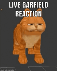 Deflating Garfield GIF | GIFDB.com