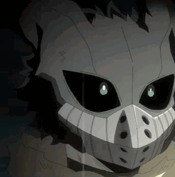 Deku Vigilante Smiling Eyes On Mask GIF | GIFDB.com