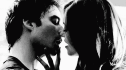 Delena Vampire Diaries Hot Steamy Kiss GIF | GIFDB.com
