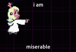 Deltarune I Am Miserable GIF | GIFDB.com