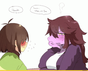 Deltarune Lancer Beating Up GIF | GIFDB.com