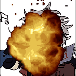 Deltarune Explosion Male Character Smirking GIF | GIFDB.com