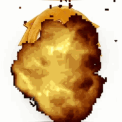 Deltarune Explosion Yosuke Hanamura Doll GIF | GIFDB.com