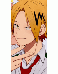 Hero Academia Handsome Denki Photos GIF | GIFDB.com