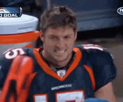 Denver Broncos Tim Tebow Yes GIF | GIFDB.com