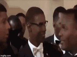 Denzel Washington Tuxedo Suit Big Grin GIF | GIFDB.com