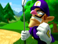 Desperate Waluigi Feeling Defeated GIF | GIFDB.com