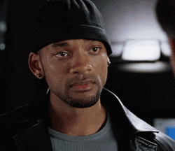 Detective Del Spooner Sipping Coffee Investigating About Irobot GIF ...