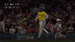 Devers Engaging With The Crowd GIF | GIFDB.com