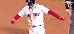 Devers Happy Cheering GIF | GIFDB.com