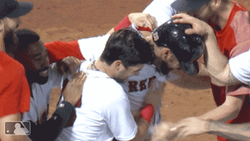 Devers Team Cheering GIF | GIFDB.com