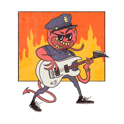 Devil Playing Guitar Animation GIF | GIFDB.com