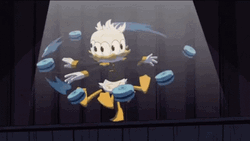 Dewey Duck Tangled In Yo Yo String GIF | GIFDB.com