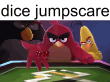 Dice Roll Jump Scare Angry Birds Meme GIF | GIFDB.com