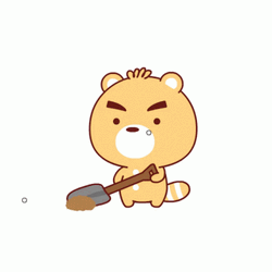 Bluesbear Whistle Digging GIF | GIFDB.com