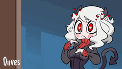 Diives Helltaker Modeus Dance Blush GIF | GIFDB.com