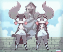 Diives Xingzuo Temple Moomoo Dance GIF | GIFDB.com