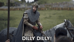 Dilly Dilly Knight On Horse GIF | GIFDB.com