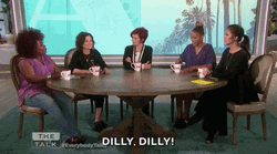 Dilly Dilly The Talk Hosts Sarah Gilbert GIF | GIFDB.com