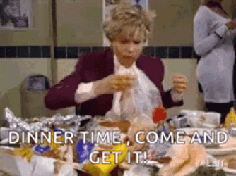 Dinner Time Come And Get It Eating Out GIF | GIFDB.com