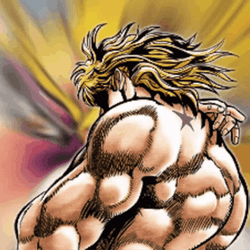 Puffed Muscle Of Dio GIF | GIFDB.com