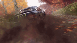 Dirt Rally Subaru Impreza Wrc Car Autumn Drive GIF | GIFDB.com