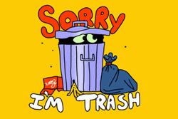 Disappointment Sorry I'm Trash GIF | GIFDB.com