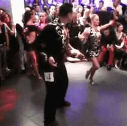 Disco Dancing Partner Ballroom Dance GIF | GIFDB.com