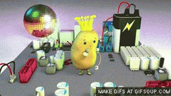 Funny Dancing Potato GIF | GIFDB.com