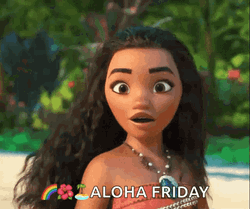 Disney Moana Aloha Friday GIF | GIFDB.com
