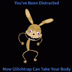 Distraction Dance Glitchtrap Five Nights At Freddys GIF | GIFDB.com