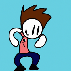 Distraction Dance Henry Stickmin With Hair Clothes GIF | GIFDB.com