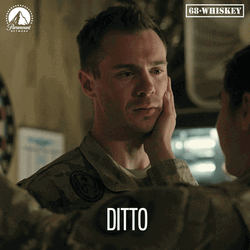 Ditto 68 Whiskey Ron Howard Sam Keeley GIF | GIFDB.com