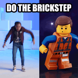 Do The Brickstep Lego GIF | GIFDB.com