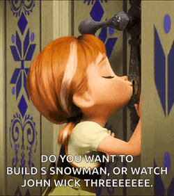 Do You Want To Build A Snowman John Wick GIF | GIFDB.com
