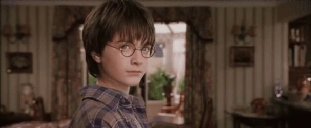 Dobby Master Harry Potter Intense Look GIF | GIFDB.com
