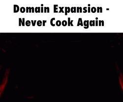 Domain Expansion Never Cook Again Jjk GIF | GIFDB.com