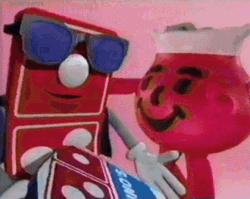 Dominos Pizza Commercial Kool-aid Man GIF | GIFDB.com
